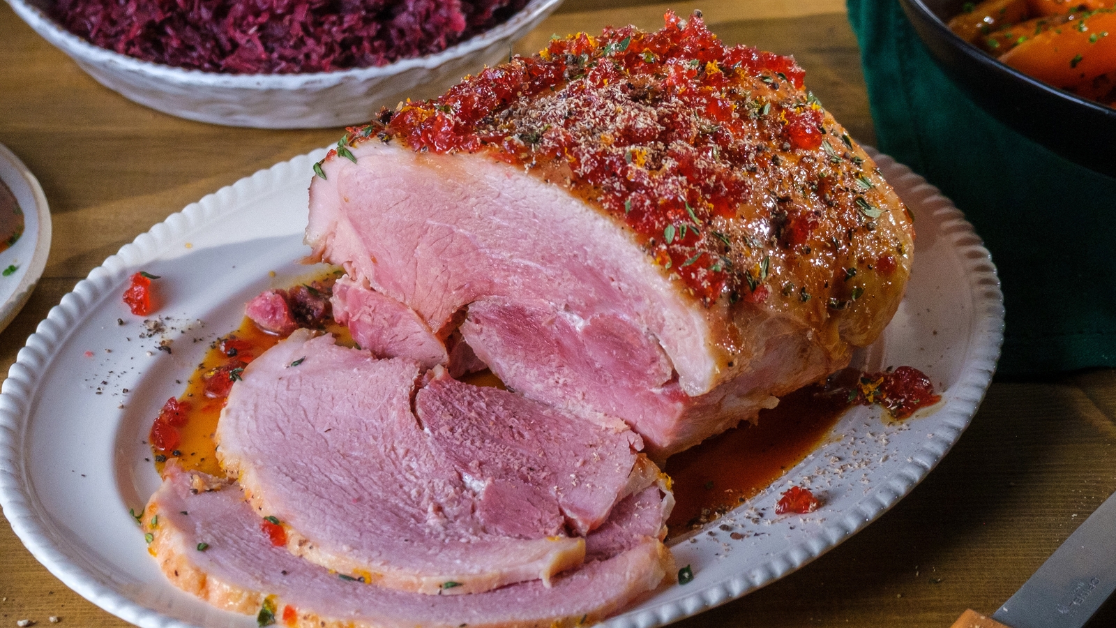 Off Duty Chef: Slow roast ham glazed in soy, honey