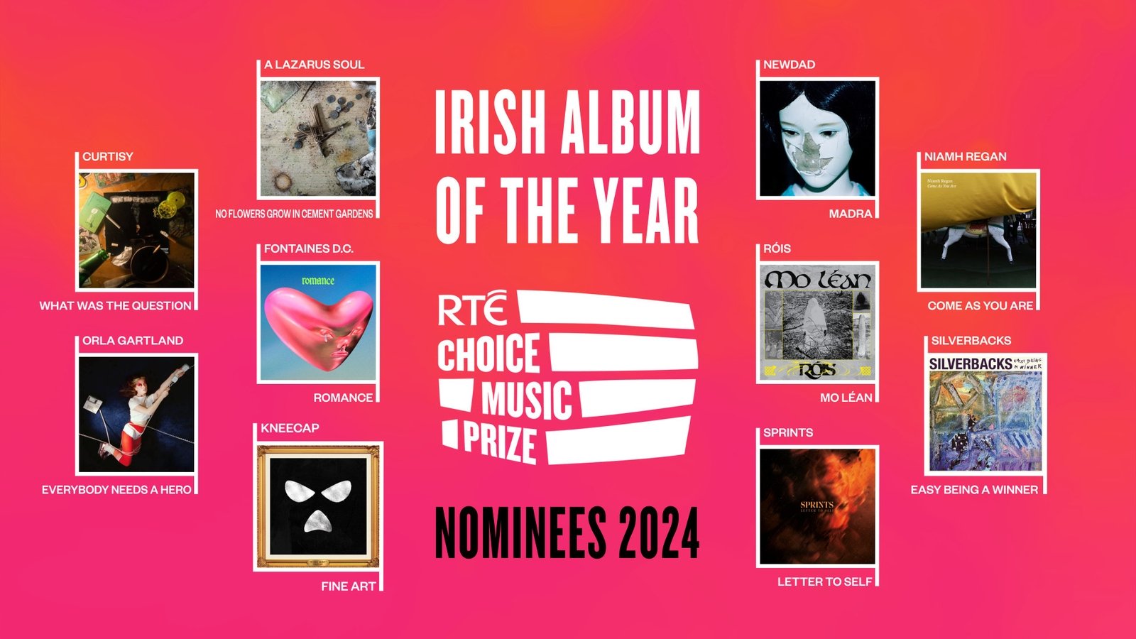 Get ready for the RTÉ Choice Music Prize 2025