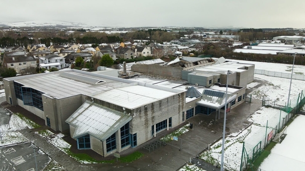 Roof collapses under heavy snow at Kerry sports complex