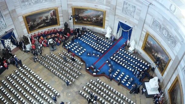 Donald Trump's inauguration: How the day unfolded