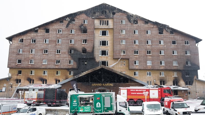 Final death toll of 78 following Turkey ski resort fire