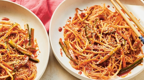 Kwoklyn Wan's red chilli paste glass noodles