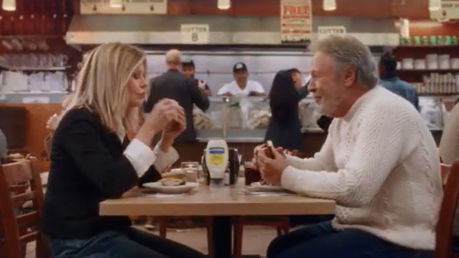 Meg Ryan and Billy Crystal back in the diner for new ad