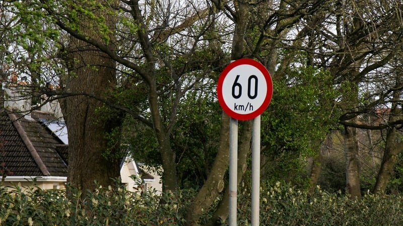 Speed limits on some rural roads reduce to 60km/h