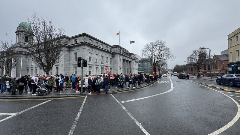 Protest over lack of school places for autistic children