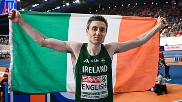 Video | Mark English takes bronze at European indoors | RTÉ
