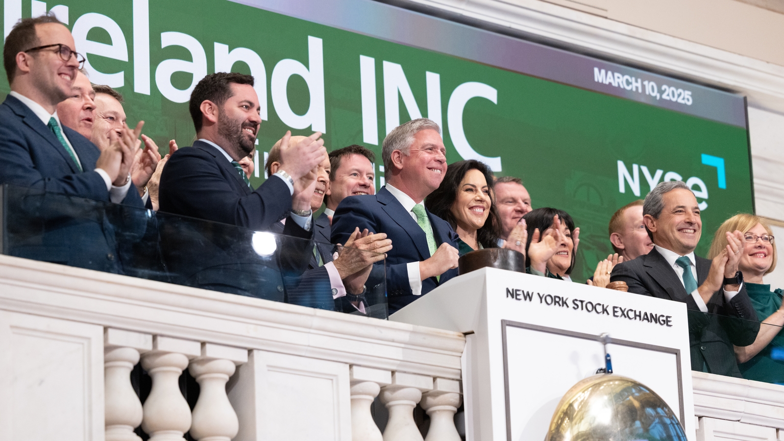 Ireland INC's Ireland Day leadership forum at NYSE today