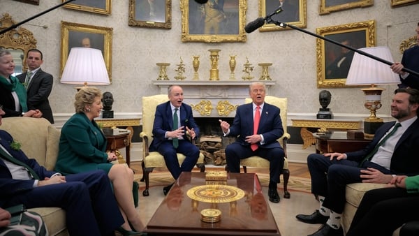 As it happened: Trump praises 'friendship' with Ireland