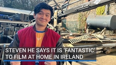 Video | Actor Steven He says it is ‘fantastic’ to film at home in ...