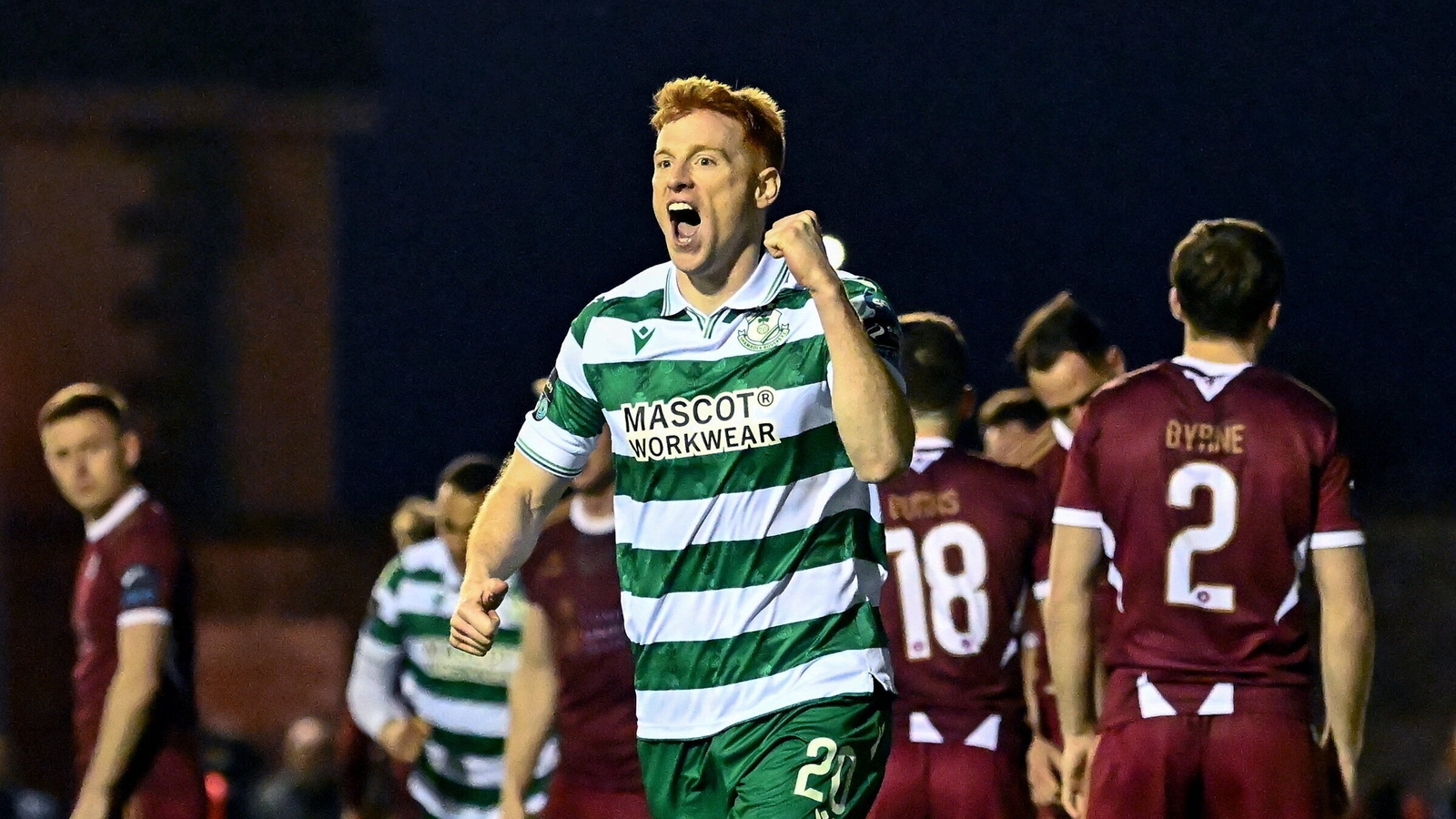Gaffney gives Shamrock Rovers the edge in win at Galway