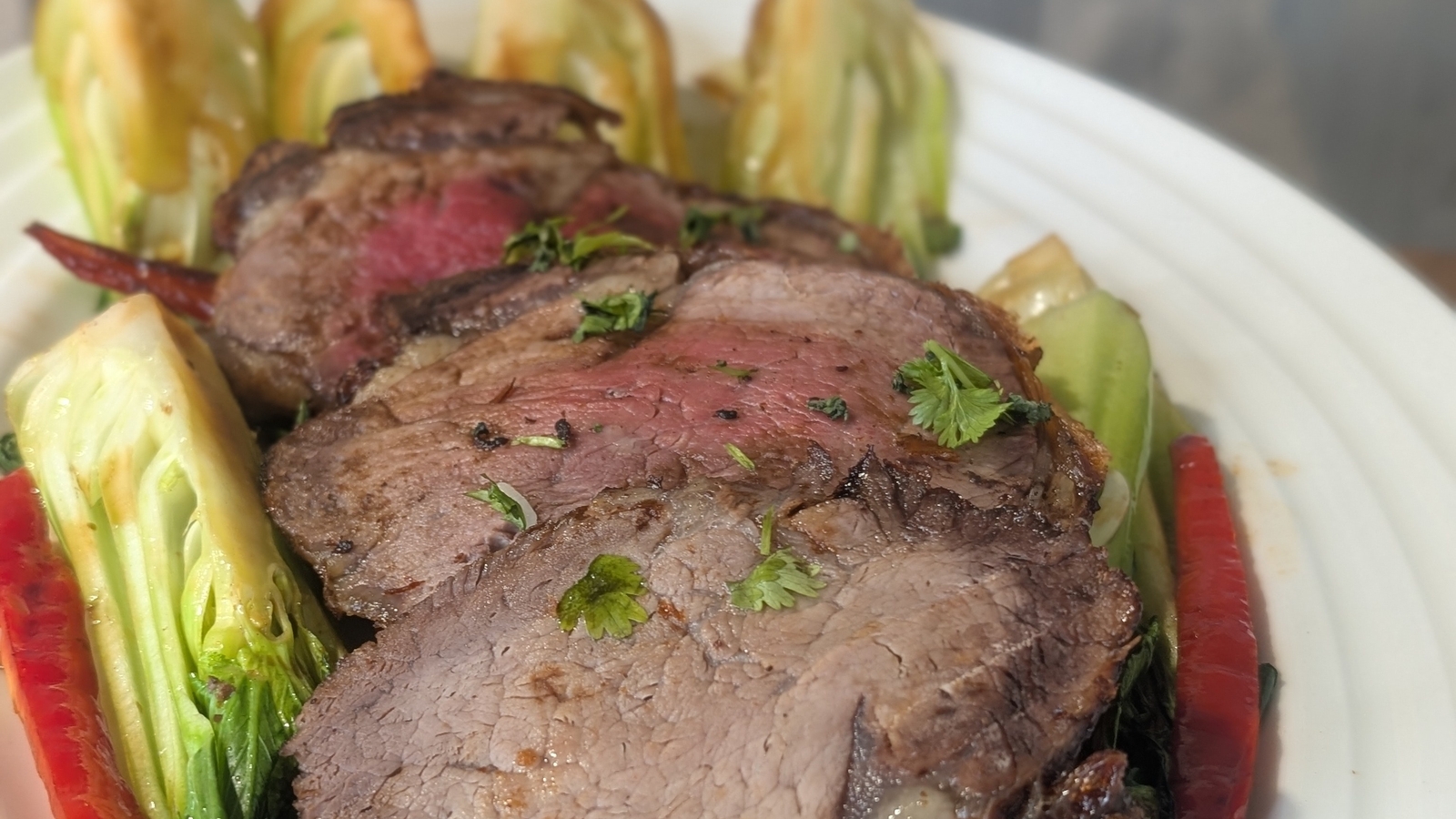 Fiona Uyema's air fryer roast spiced beef: Today