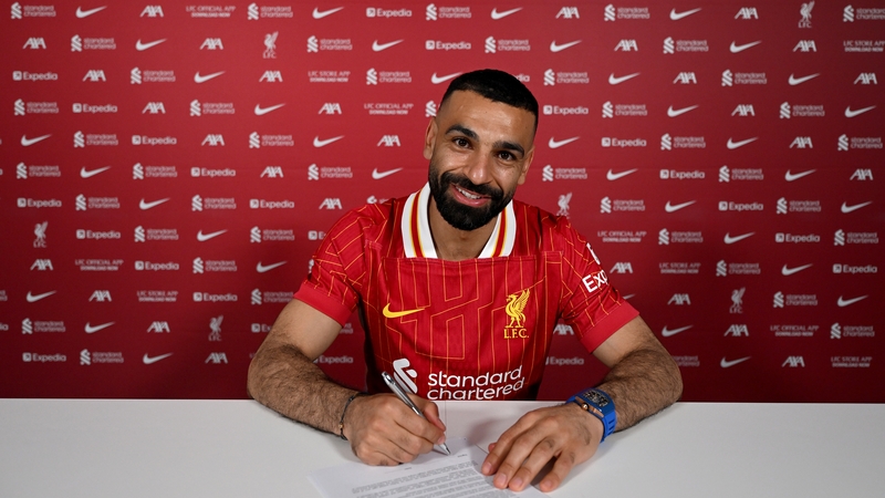 Salah commits to Liverpool after signing new deal