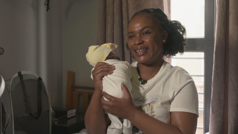 'Relief' as Rotunda's smallest baby spends first day home